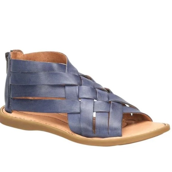 Born | Shoes | Nwot Born Iwa Woven Leather Bohemian Sandals | Poshmark